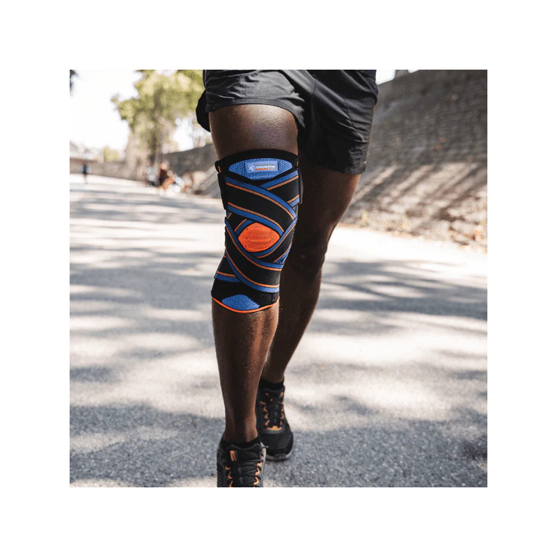 Genouillère strapping Novelastic | Stabilisation du genou et maintient ...